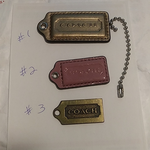 Coach | Accessories | Coach Hangtags 1 Each Tag Pics Show Front And ...